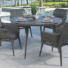 Trevi 50" Round Dining Table - Ebel Inc